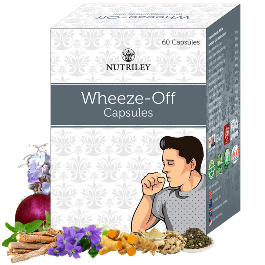 CRD Ayurveda Wheeze-Off – Cough and Cold Care Capsules (60 Capsules ...